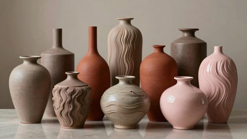 15 Best Handmade Look Ceramic Vase Sets for 2026 - World Fine Crafts